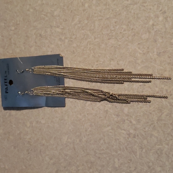 Pastels | Jewelry | Pastel Tm Long Chain Earrings | Poshmark